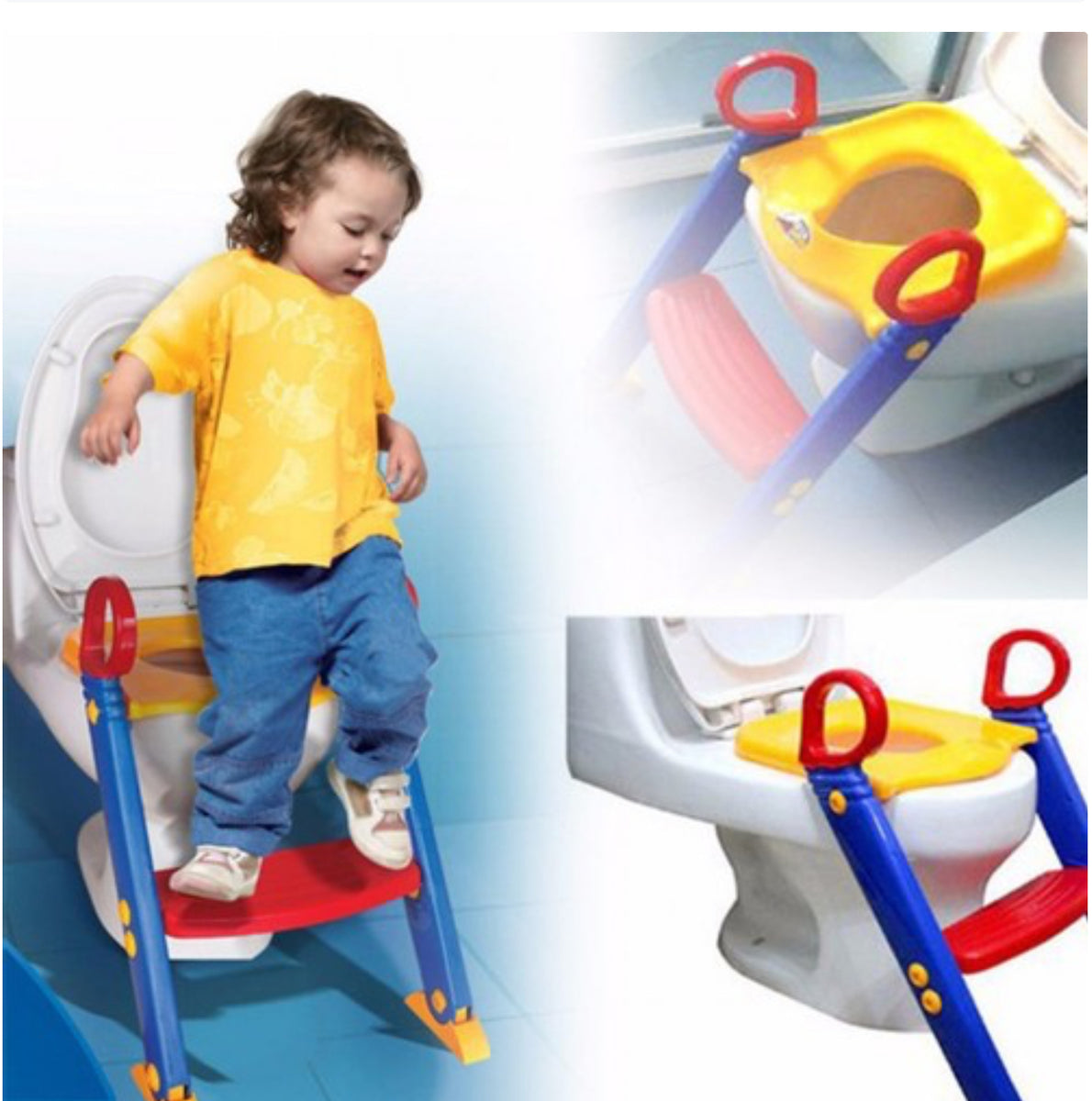 كرسي سلم لتعليم الاطفال على استعمال المرحاض – GTEX KW