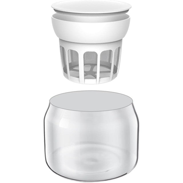 وعاء زجاجي لتصفية اللبن (لبنة) – GTEX KW