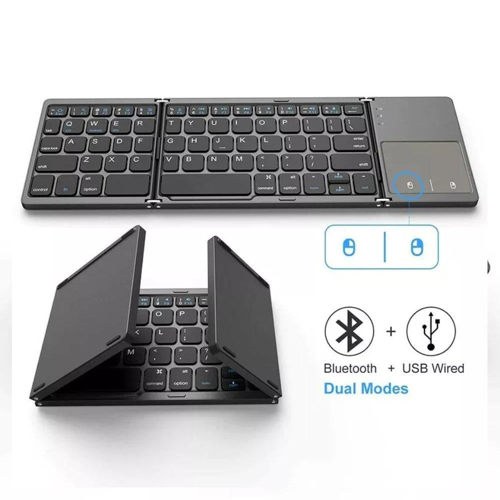 EQ Bluetooth 5.0 Foldable Keyboard – GTEX KW